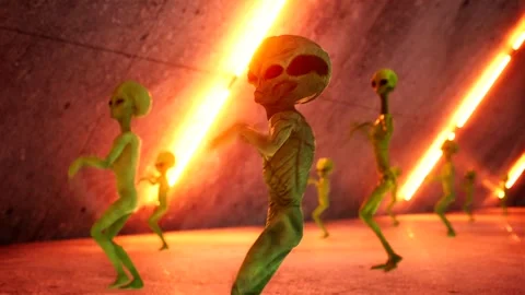 Dancing Aliens Stock Footage ~ Royalty Free Stock Videos | Pond5