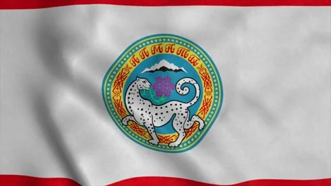 Almaty flag, Kazakhstan waving in the wi... | Stock Video | Pond5
