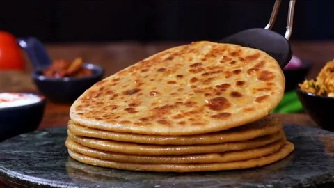 Paratha Stock Videos – Royalty-Free HD & 4K Videos | Pond5
