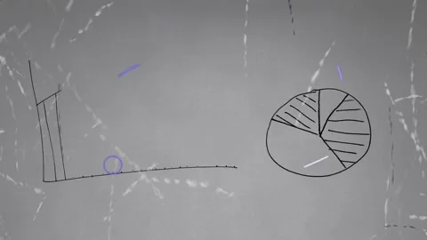 The alpha channel element of the animati... | Stock Video | Pond5