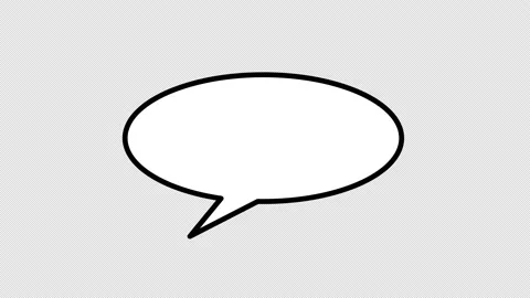 Alpha channel file - pop up speech bubbl... | Stock Video | Pond5