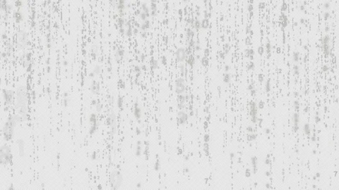 Alpha PNG.Matrix effect.Looping digital ... | Stock Video | Pond5