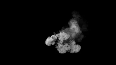 Alpha smoke emission in the background | Stock Video | Pond5