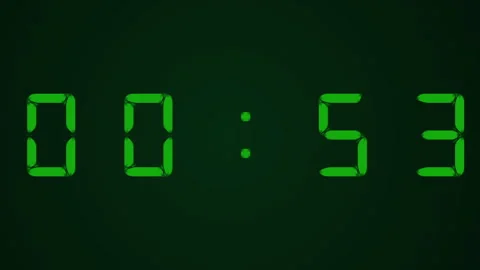 Counting At Countdown Alpha Stock Video Footage | Royalty Free Counting ...