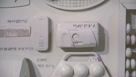 alphabet of the blind. The ABC of the Bl... | Stock Video | Pond5