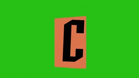 Alphabet C - Ransom note Animation paper... | Stock Video | Pond5