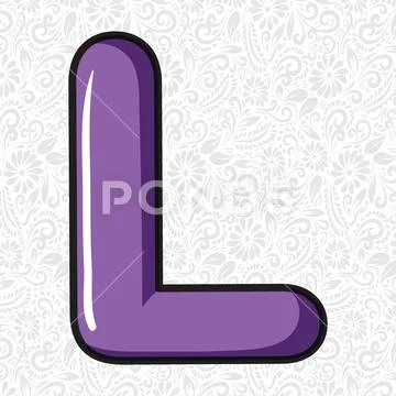 Alphabet Capital Letter L , Latter Art, Alphabet Vector, Font Vector ...