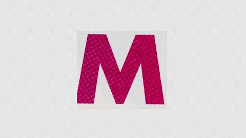 Alphabet M Ransom note Animation paper c... | Stock Video | Pond5