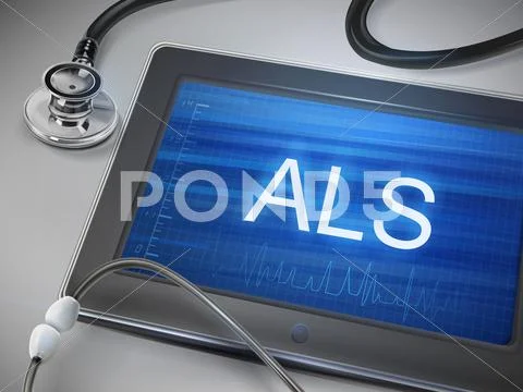 Als word display on tablet Stock Illustration ~ #46183852