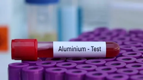 aluminium test to look for abnormalities... | Stock Video | Pond5