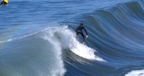 Amazing Close Up Shot of Surfer Riding W... | Stock Video | Pond5