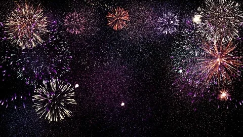 Fireworks With Sound Stock Footage ~ Royalty Free Stock Videos | Pond5