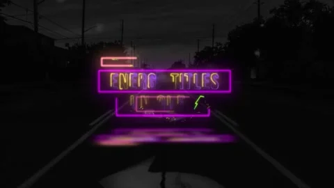 Amazing Glow Titles ~ After Effects Project #217424171