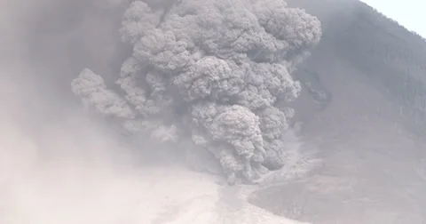 Amazing Pyroclastic Flow Volcanic Erupti... | Stock Video | Pond5