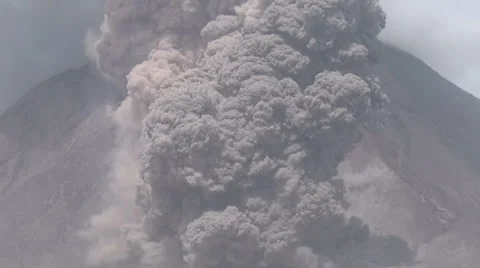 Amazing Pyroclastic Flow Volcanic Erupti... | Stock Video | Pond5