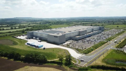 Amazon Fulfilment Centre Swindon - BRS2 ... | Stock Video | Pond5