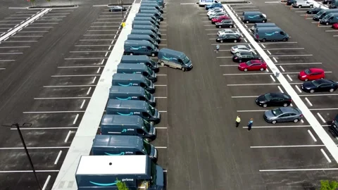 Parking Lot Stock Video Footage | Royalty Free Parking Lot Videos | Pond5