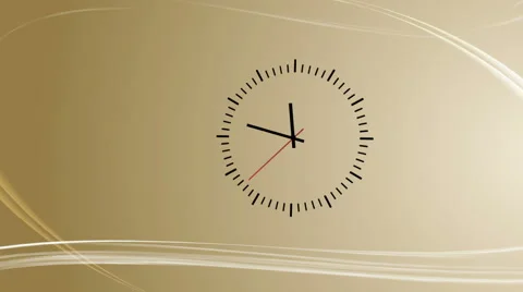 Clock Empty Vector Stock Video Footage | Royalty Free Clock Empty ...