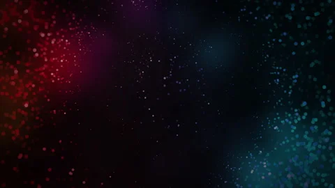 Ambient red and blue dust energy | Stock Video | Pond5