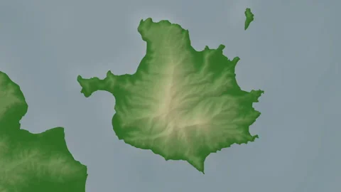 Ambil Island in the Philippine Sea. Phys... | Stock Video | Pond5