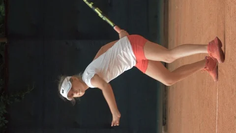 Girl Tennis Player Stock Footage ~ Royalty Free Stock Videos | Pond5