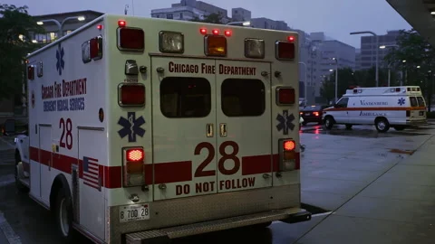 Chicago Ambulance Stock Videos – Royalty-Free HD & 4K Videos