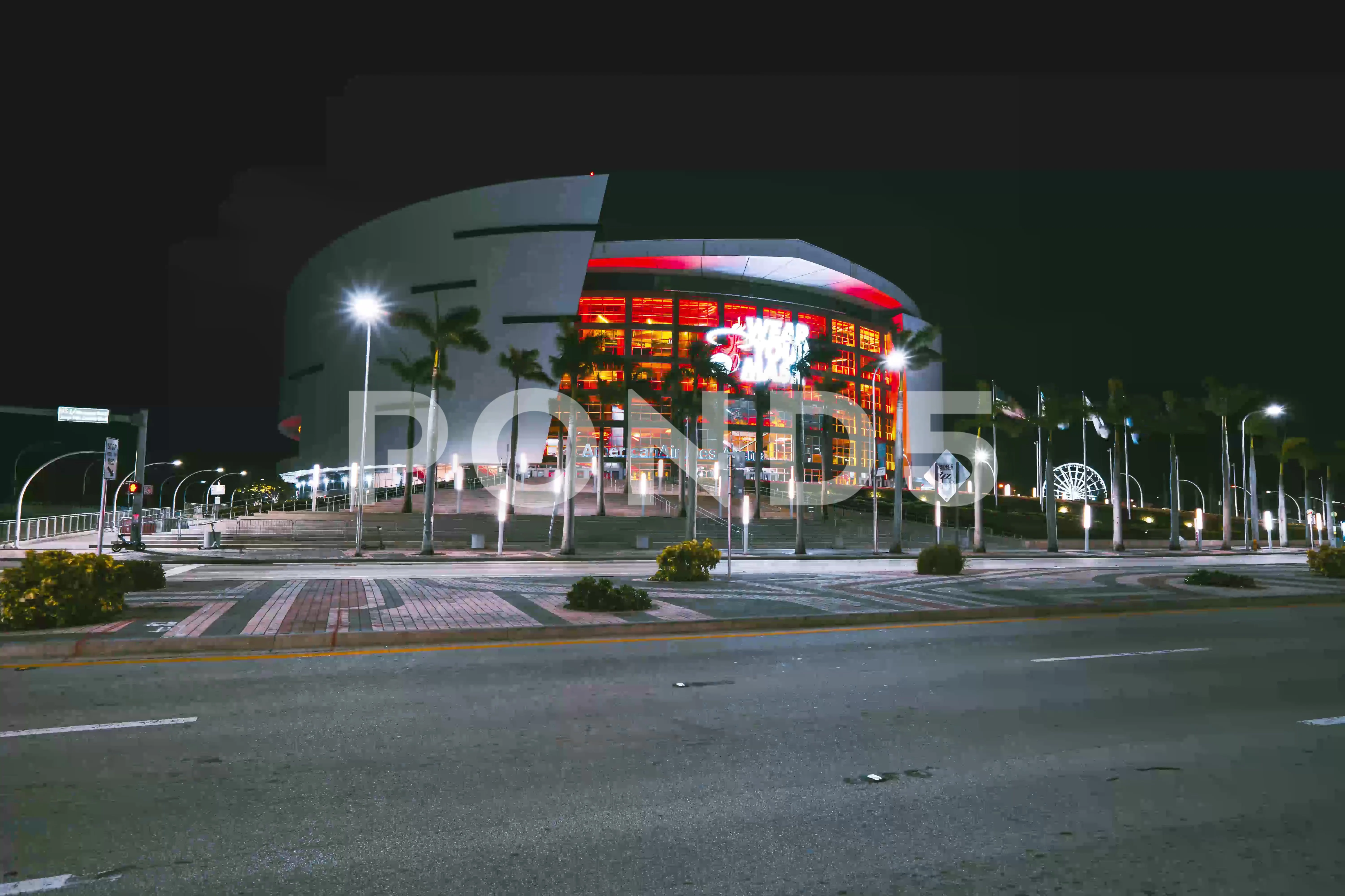 American Airlines Arena Night