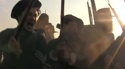 American Civil War - The Iron Brigade Ma... | Stock Video | Pond5