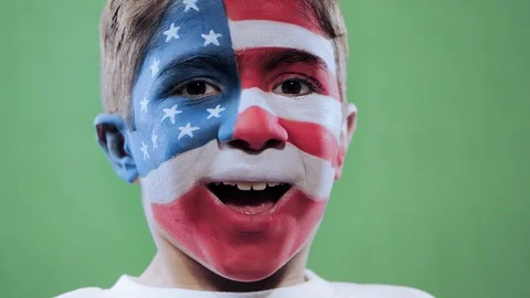 American fan celebrating victory with st... | Stock Video | Pond5
