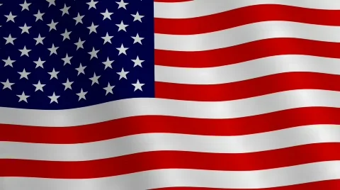 American Flag (loop) | Stock Video | Pond5