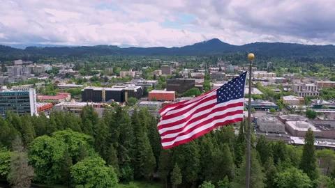 American Flag Waving Stock Footage ~ Royalty Free Stock Videos | Pond5