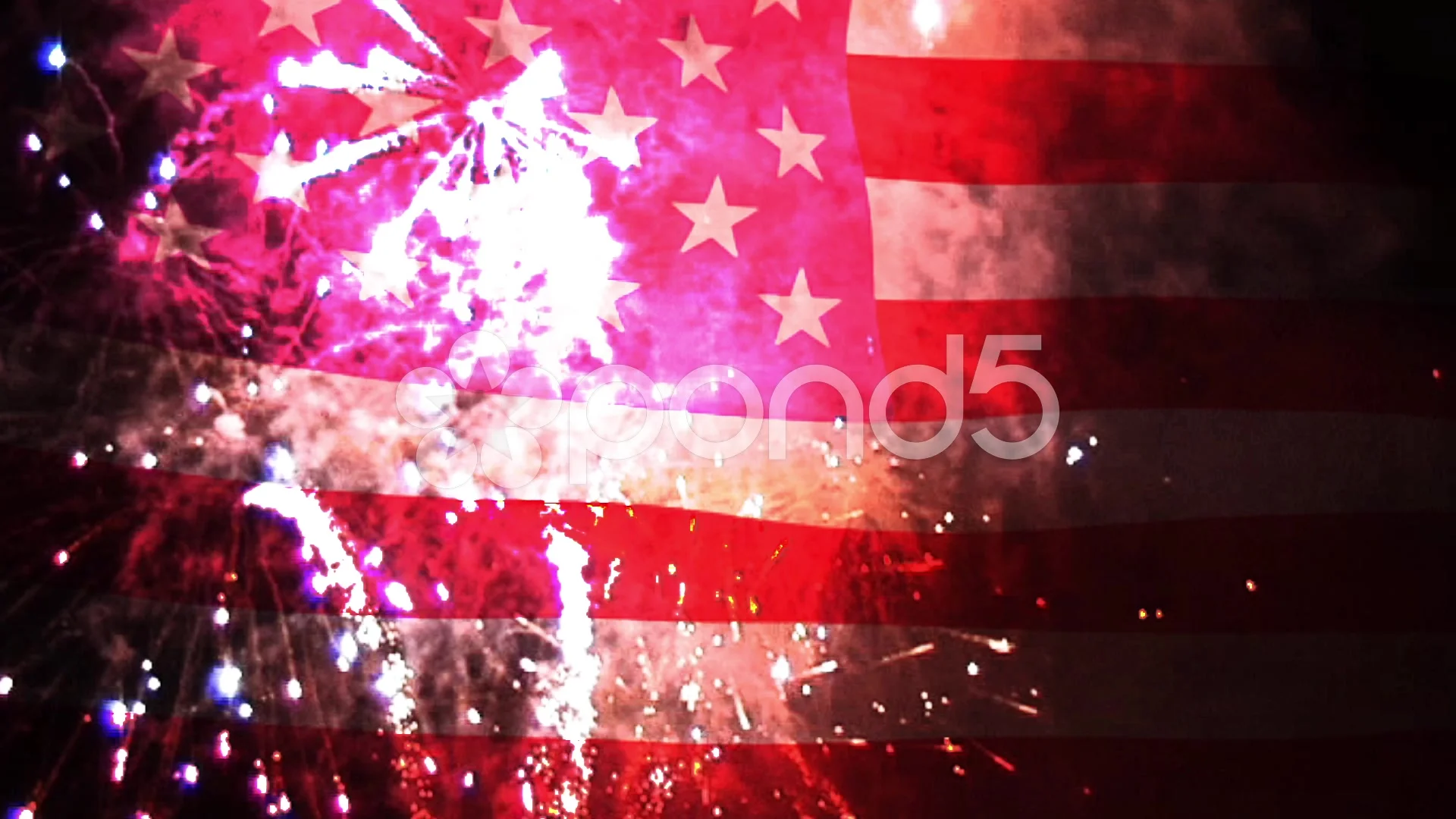 American Flag Fireworks Related