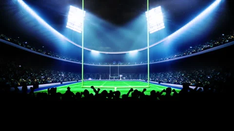 Stadium Lights Turning On Stock Footage ~ Royalty Free Stock Videos | Pond5