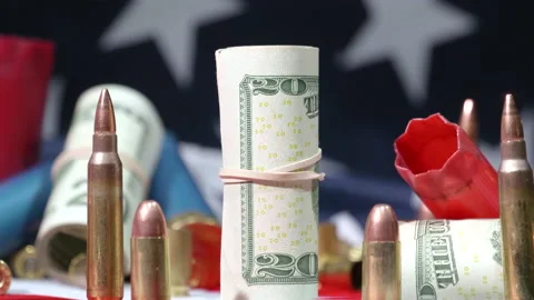 American Military-Industrial Complex War... | Stock Video | Pond5