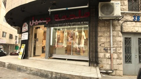 Amman, Jordan - View from the car window... | Stock Video | Pond5