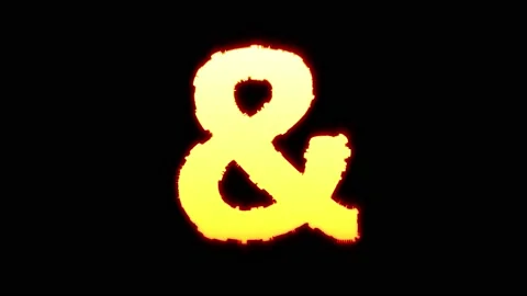 Ampersand Stock Video Footage | Royalty Free Ampersand Videos | Pond5