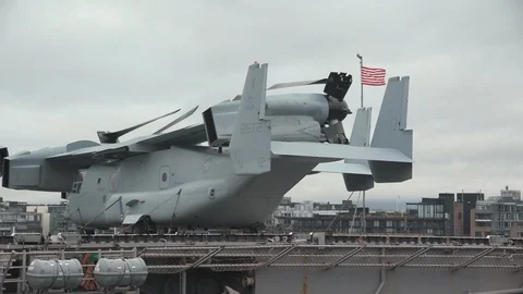 amphibious assault ship uss iwo jima car... | Stock Video | Pond5