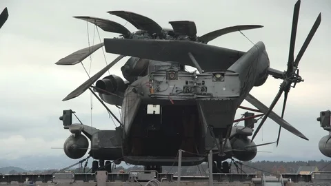 amphibious assault ship uss iwo jima car... | Stock Video | Pond5