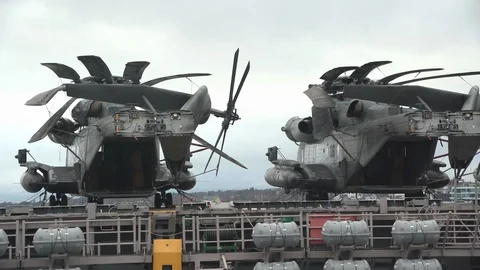 amphibious assault ship uss iwo jima car... | Stock Video | Pond5
