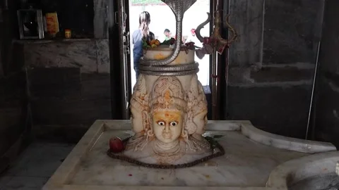 Amrakh Ji Mahadev Temple Amberi, Udaipur... | Stock Video | Pond5