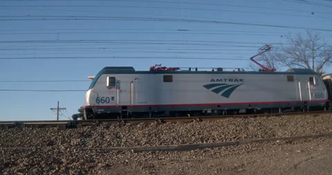 Amtrak Passenger Train on the Norteast C... | Stock Video | Pond5