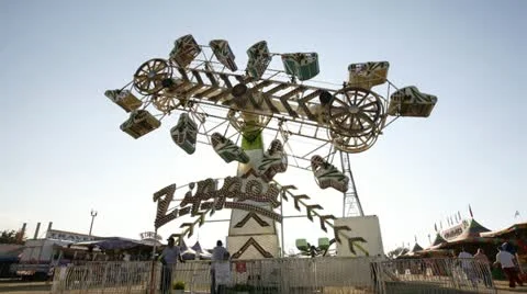 Amusement Park Zipper Stock Videos – Royalty-Free HD & 4K Videos | Pond5