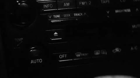 analog automotive devices. cars from the... | Stock Video | Pond5