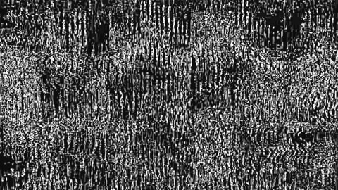 analog glitch static noise texture fuzzy... | Stock Video | Pond5