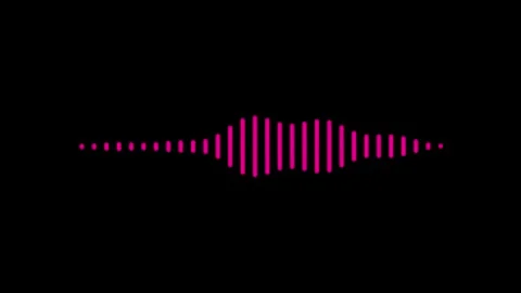 Analog line sound wave Animation on Blac... | Stock Video | Pond5