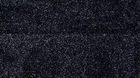 Analog Noise texture screen old TV switc... | Stock Video | Pond5