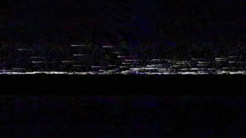 Analog Retro VHS Static Damage Noise 4K ... | Stock Video | Pond5
