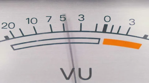 Analog Signal Indicator with Arrow. Mete... | Stock Video | Pond5