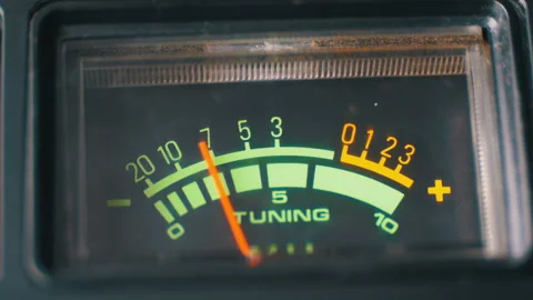 Analog Signal Indicator with Arrow. Mete... | Stock Video | Pond5