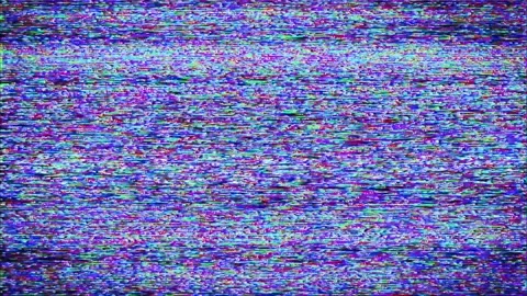 Analog Static Noise texture overlay. TV ... | Stock Video | Pond5
